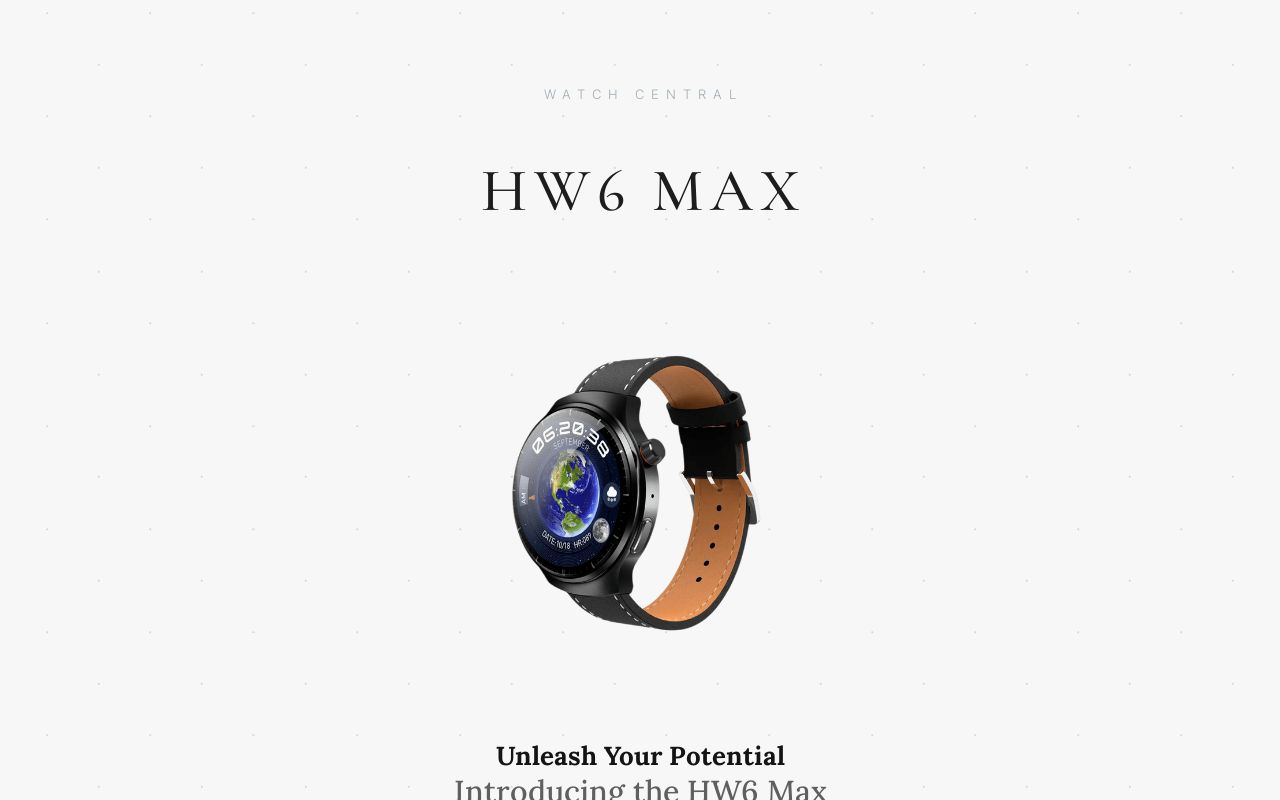 WATCHCENTRAL HW6 MAX